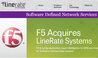F5 to Acquire LineRate Systems for SDN Application Layer Platform ...
