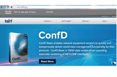 Cisco Offers Free Version of ConfD Tool from Tail-f - Converge Digest