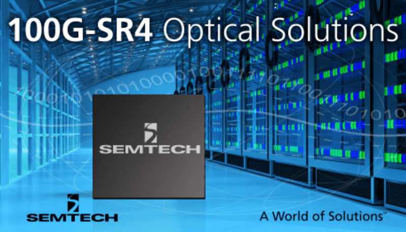Semtech Releases Quad 25Gbps Chipset for 100G SR4 - Converge Digest