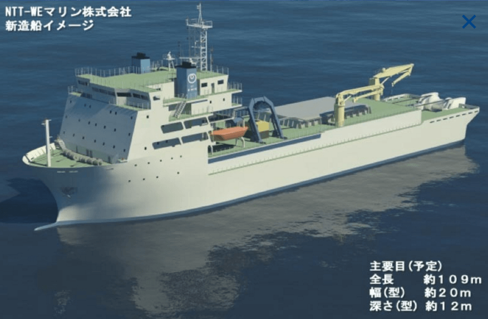 NTT Launches New Submarine Cable-Laying Ship - Converge Digest
