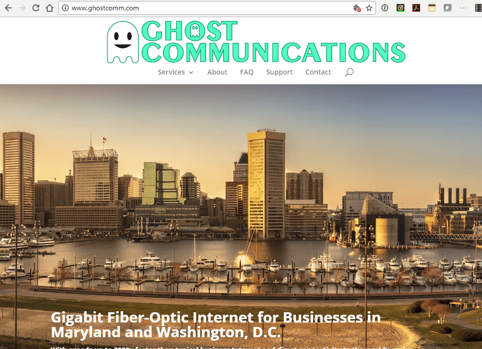 Ghost Comm launches Gig broadband in Baltimore - Converge Digest