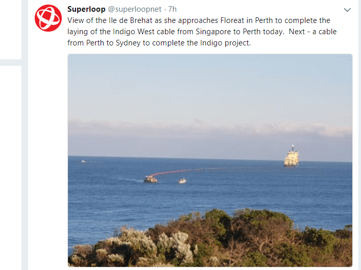 Multi-terabit INDIGO subsea cable lands in Perth - Converge Digest