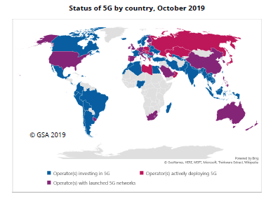GSA: 50th commercial 5G network has now launched. - Converge Digest