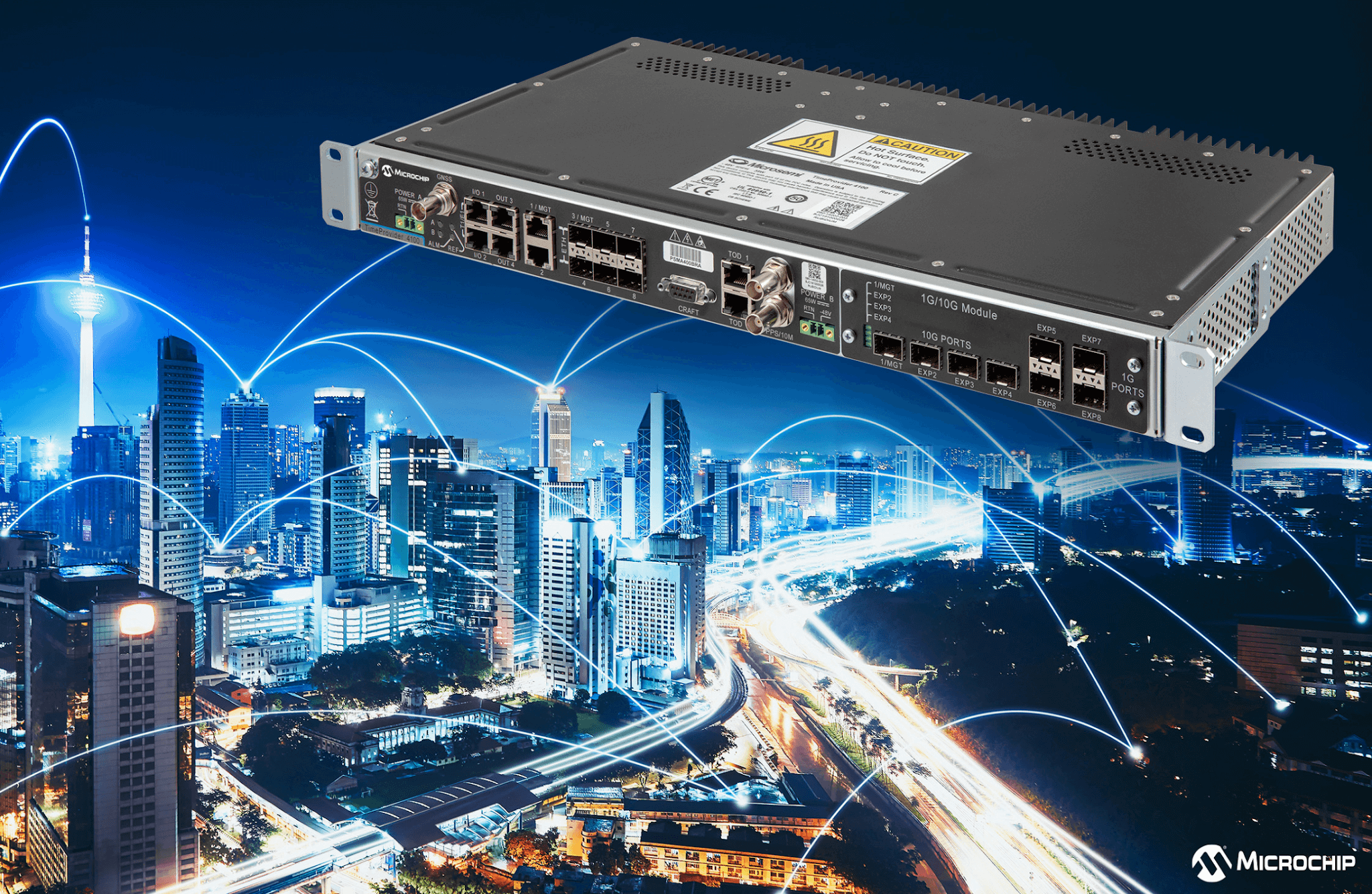 Microchip Updates Its Timing Grandmaster With 5g Phase Protection Converge Digest