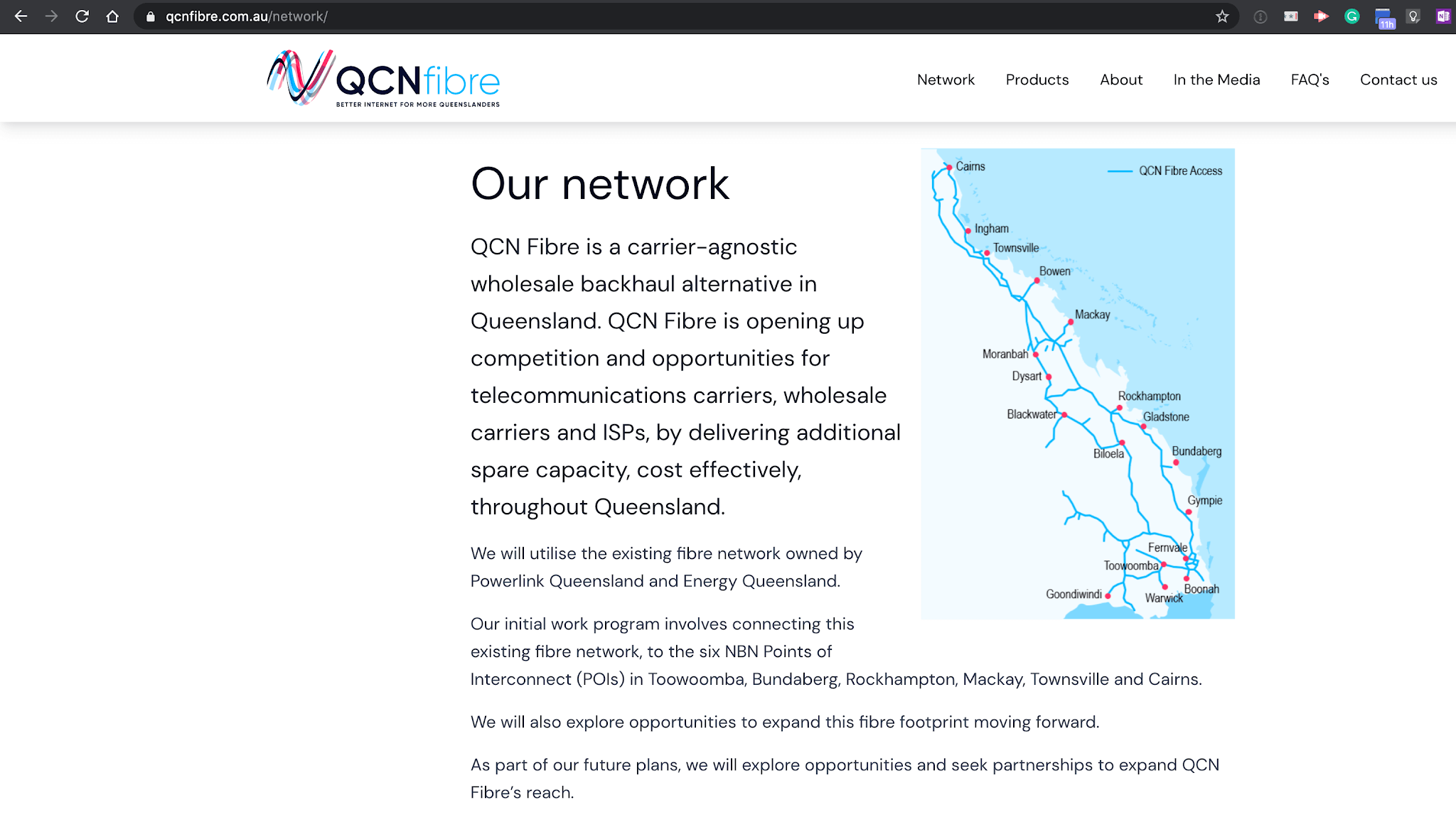Australia's QCN Fibre deploys Ciena's Waveserver with 400G - Converge ...