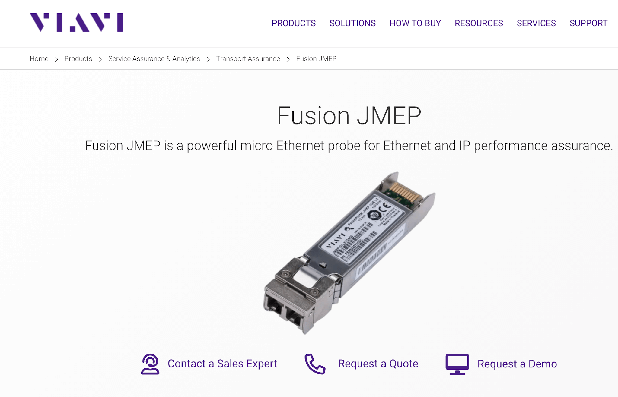 Viavi intros 10 GbE smart SFP+ transceiver - Converge Digest