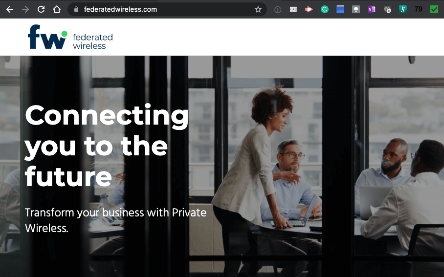 Federated Wireless open Spectrum Exchange for PAL licensees - Converge ...
