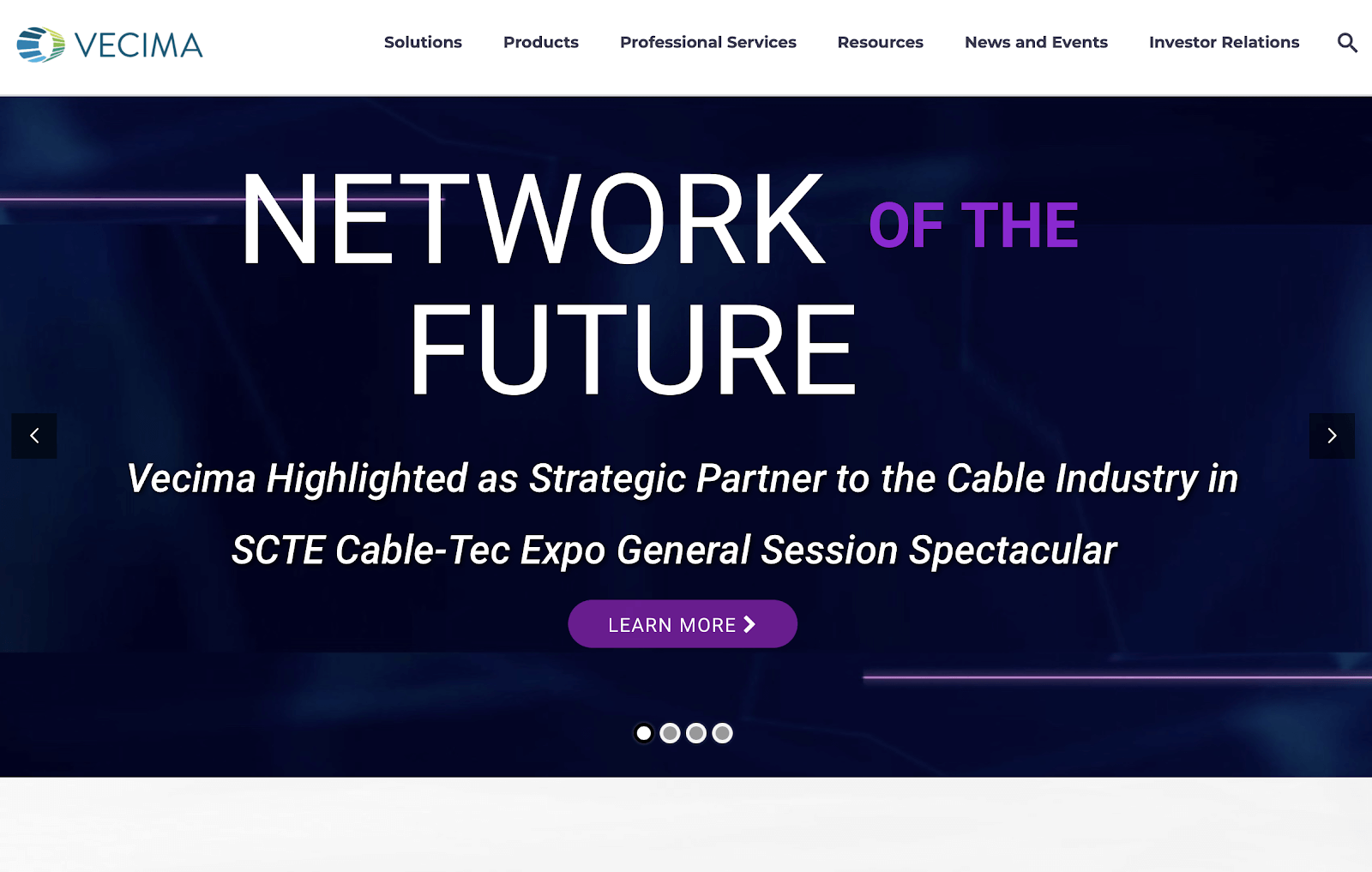 Vecima demos > 8.5 Gbps down and > 6 Gbps up with DOCSIS 4.0 - Converge ...