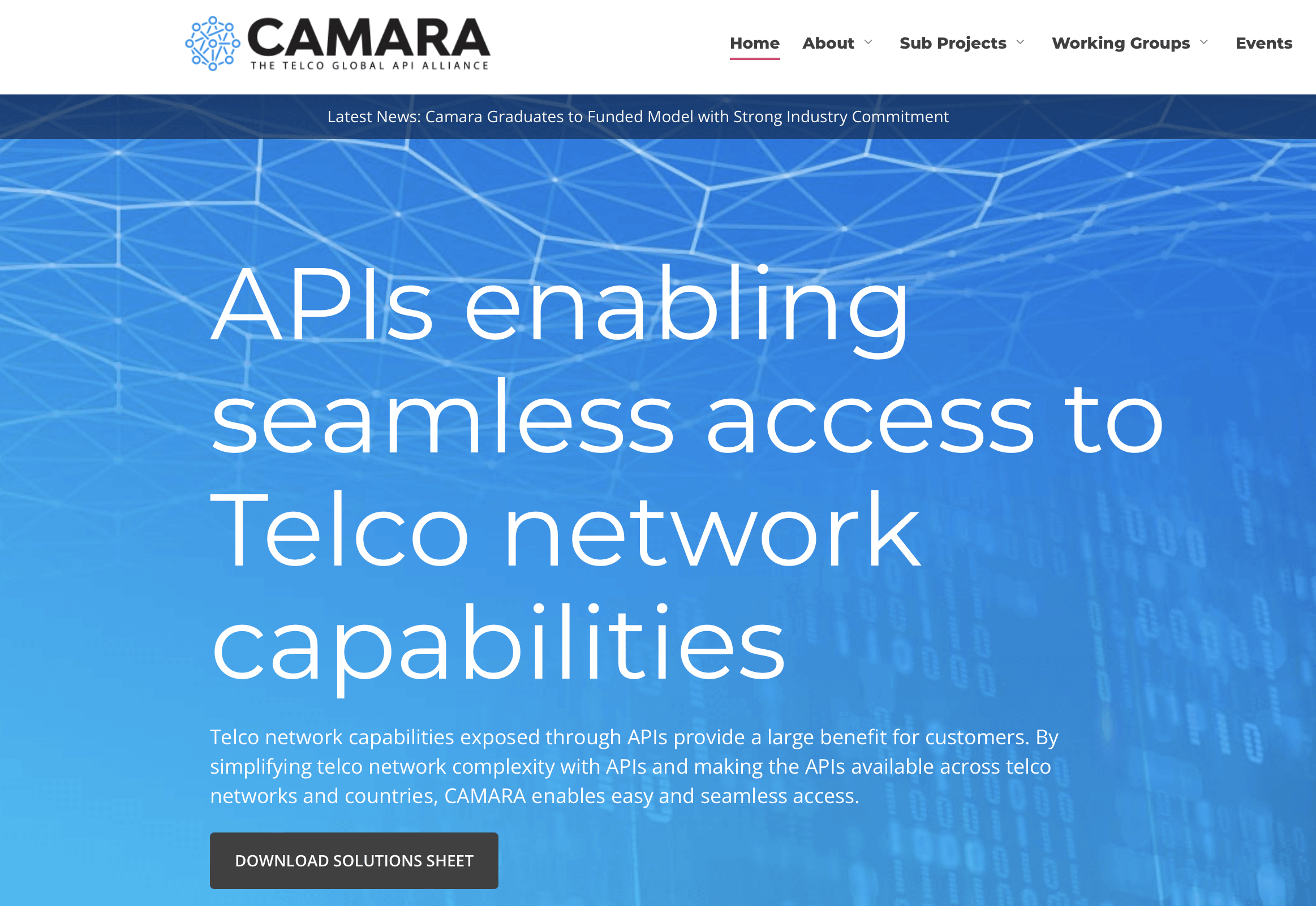 Linux Foundation's funded model for CAMARA - Converge Digest