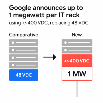 Google Pushes 1 MW AI Rack Power Architecture and Liquid Cooling ...