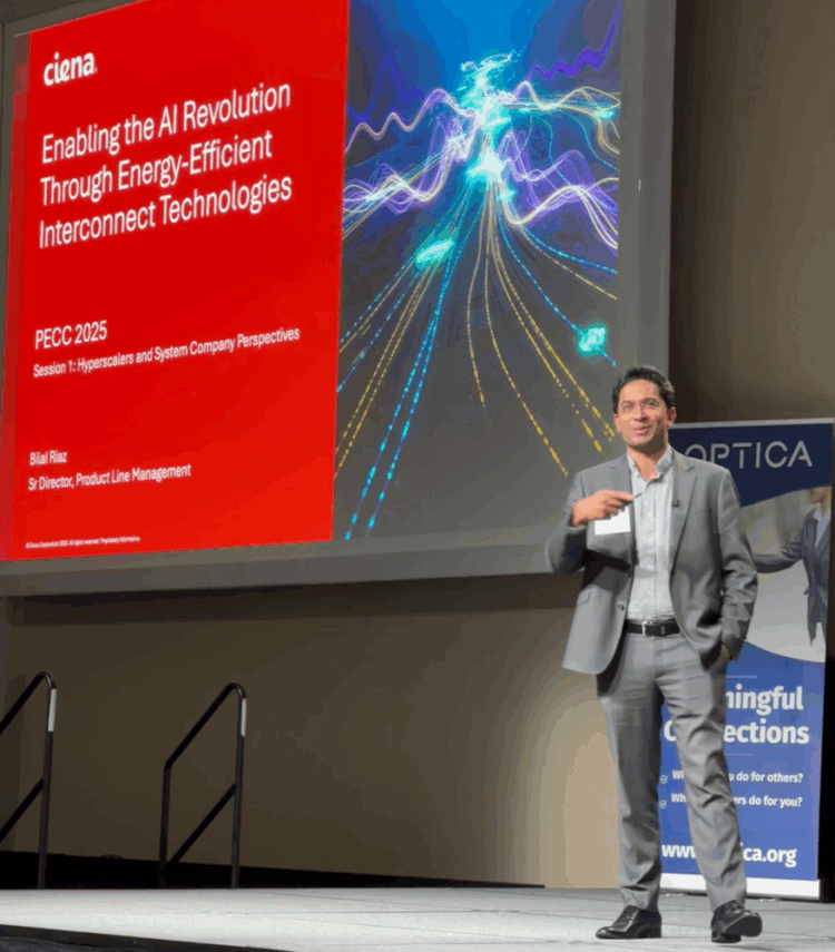 Ciena Details 448 G Roadmap, Optical-Electrical, Liquid-Cooling ...